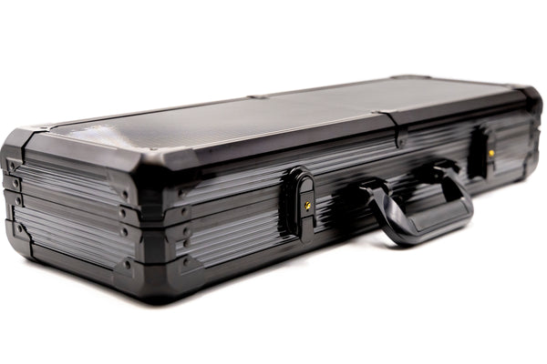 500 Chip Black Aluminum Case - BR Pro Poker