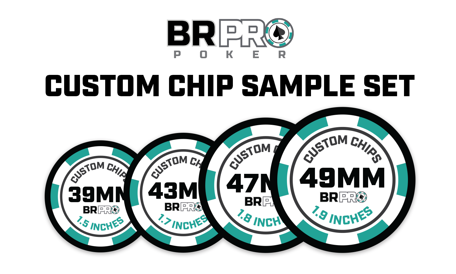 Custom Chips - BR Pro Poker