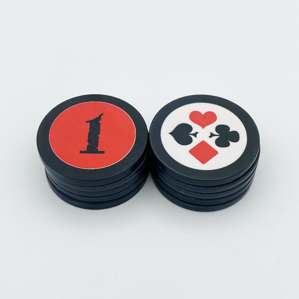 Poker Tournament Seating Chip Set (Pack of 10) - BR Pro Poker