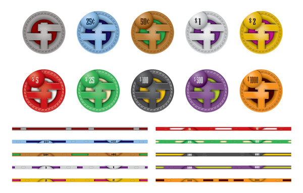 Dropa Discs Sample Set - BR Pro Poker